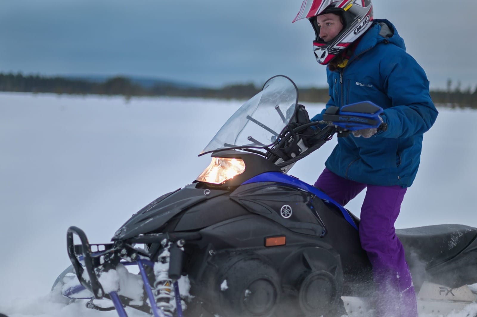 Snowmobile Safari Winter Tour & Barbeque - 1 Hour Driving - Small Group