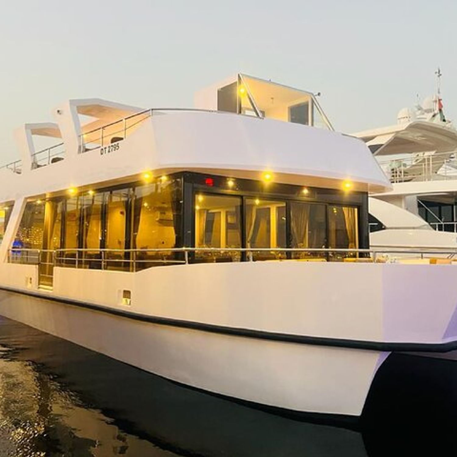 Catamaran Cruise with Dinner at Al Jaddaf Waterfront Dubai