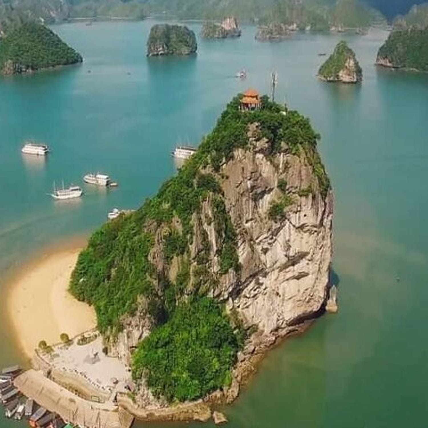 Ha Long Bay Cruise Day Tour with lunch, kayaking, surprise cave & titop ...
