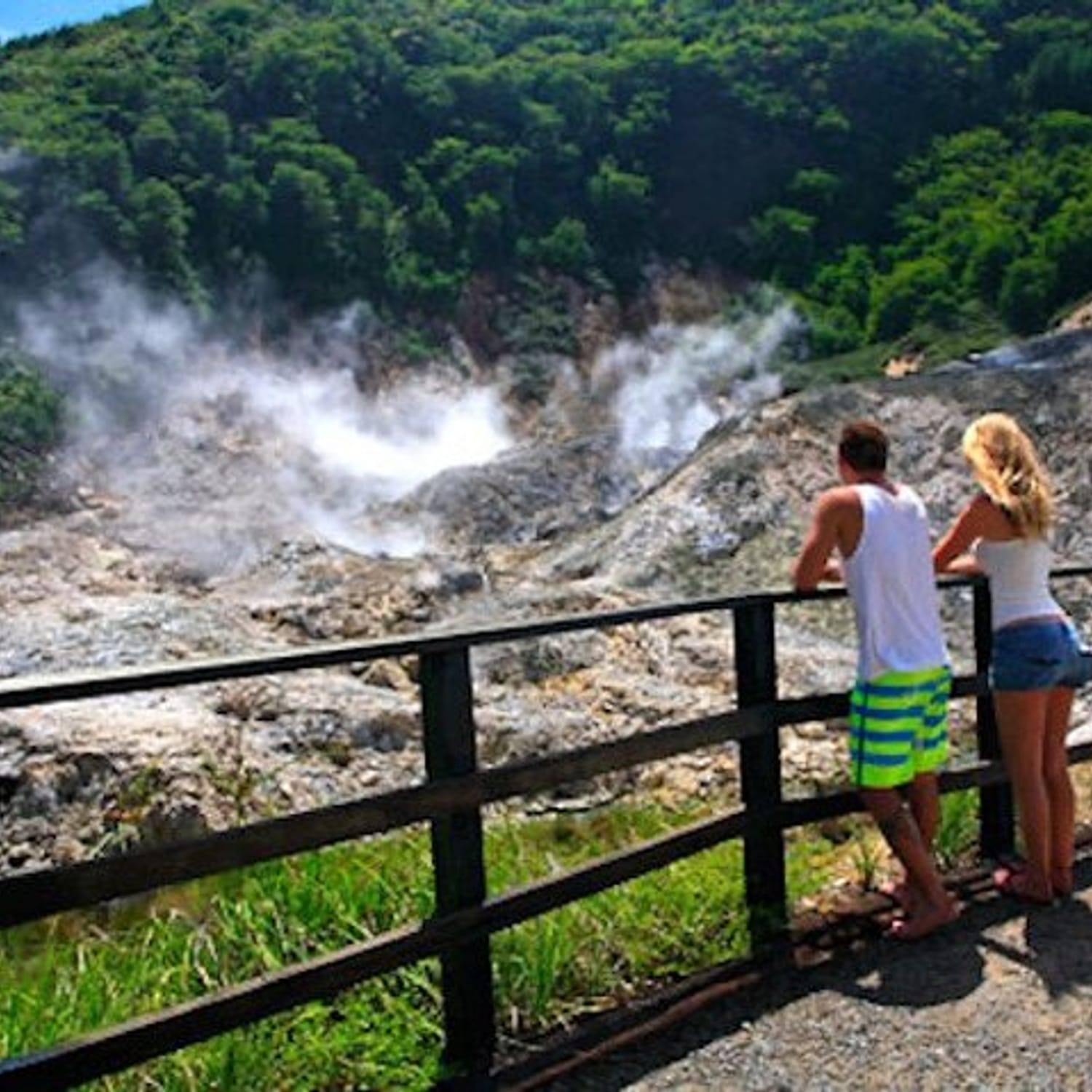 Saint Lucia Pitons Waterfalls and Mud Bath Experience.
