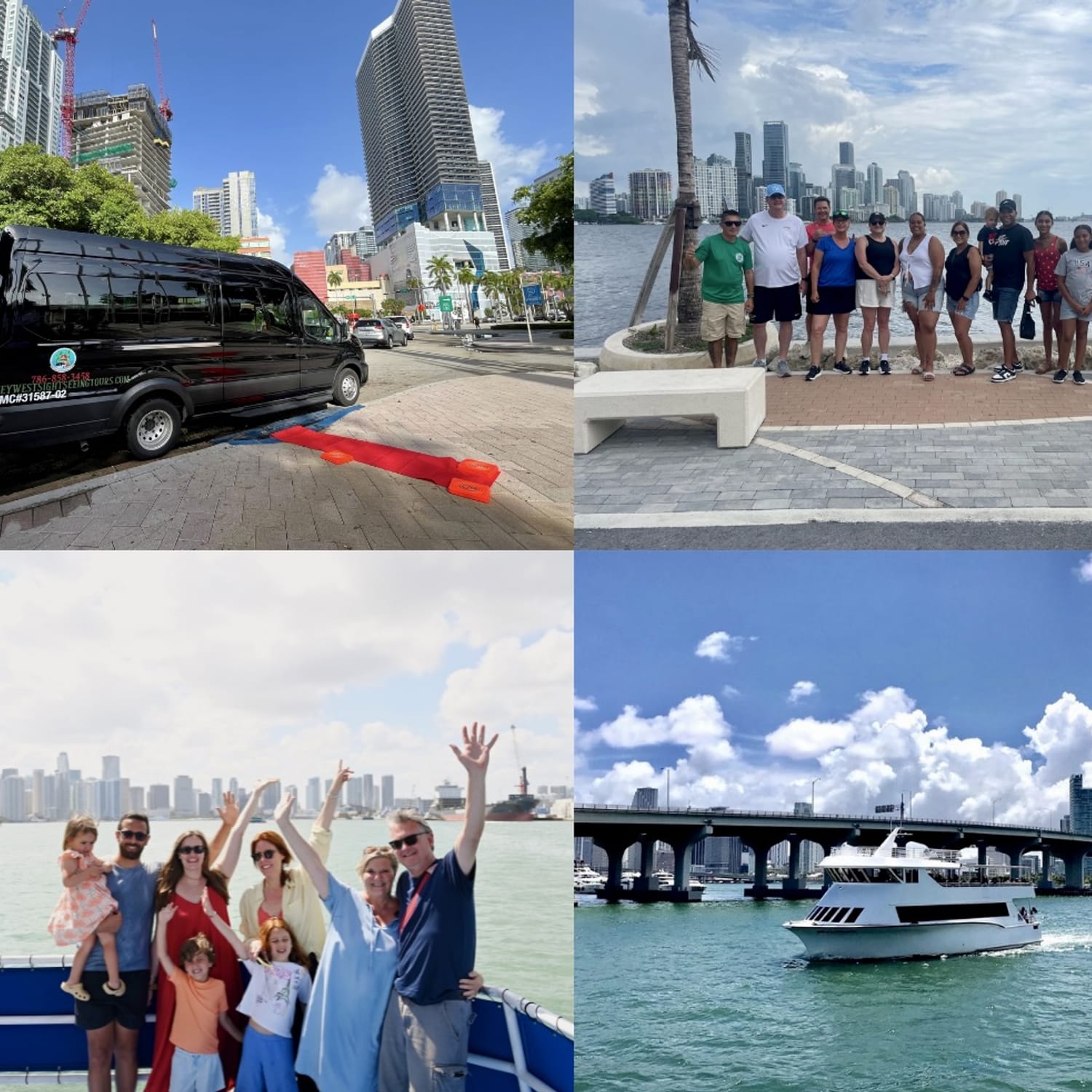 Miami 5 - in - 1 City Tour & Bayside Boat Tour - Miami Land & Sea Combo