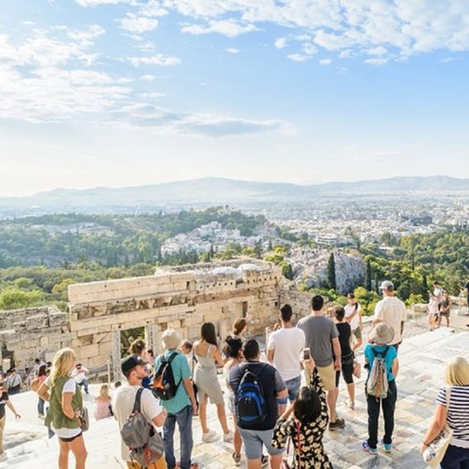 The Acropolis Walking Tour with a French Guide