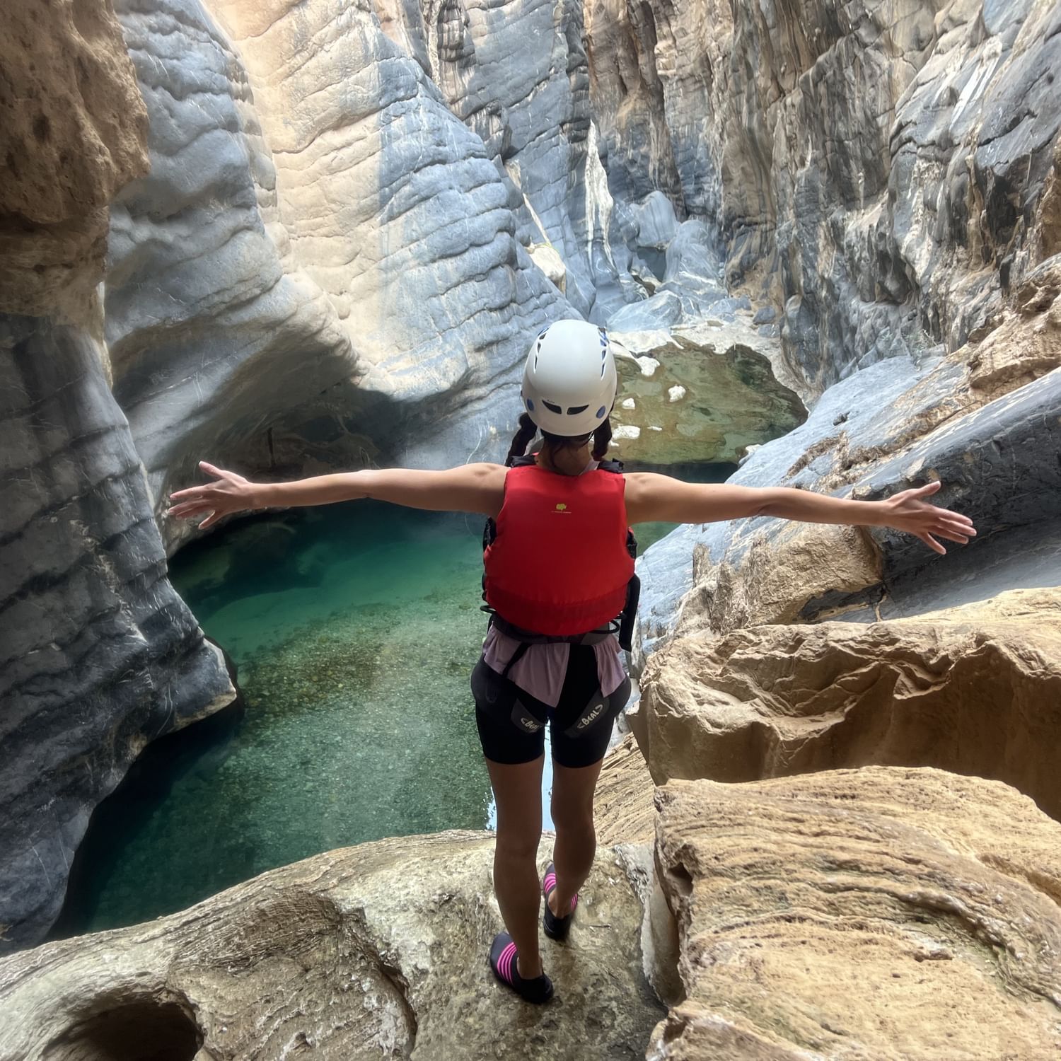 Snake Canyon Oman Adventure