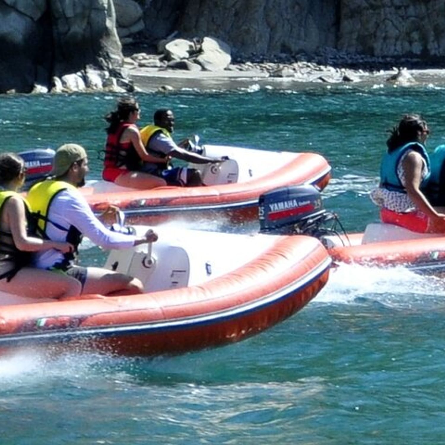 Mini Speedboat Coastal Adventure