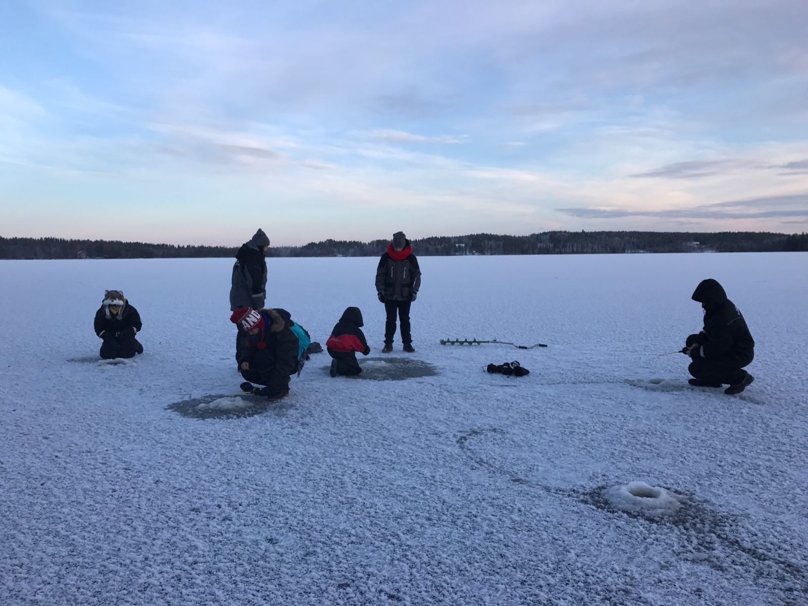 Ice Fishing Experience by Minivan - Visit Rovaniemi