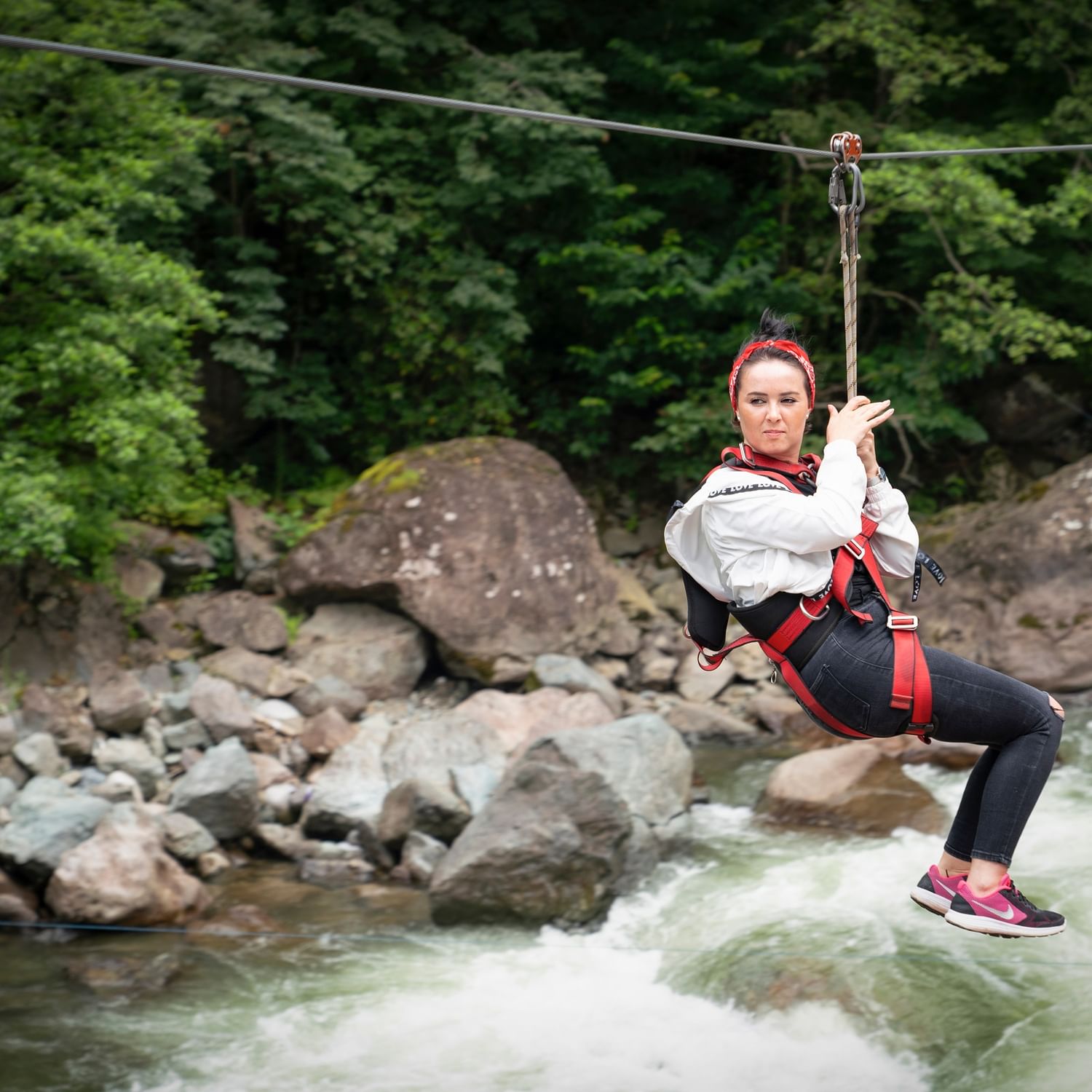 Rafting Canyoning and Zipline Adventure from Antalya
