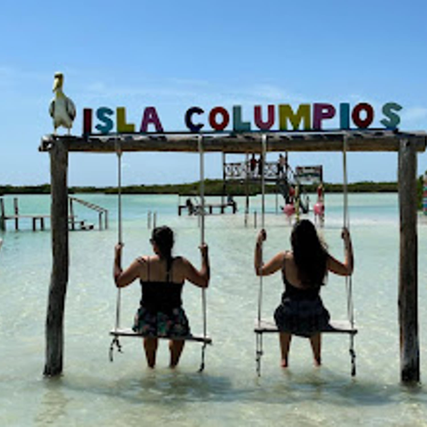 Progreso, Isla Columpios y El Corchito desde Mérida
