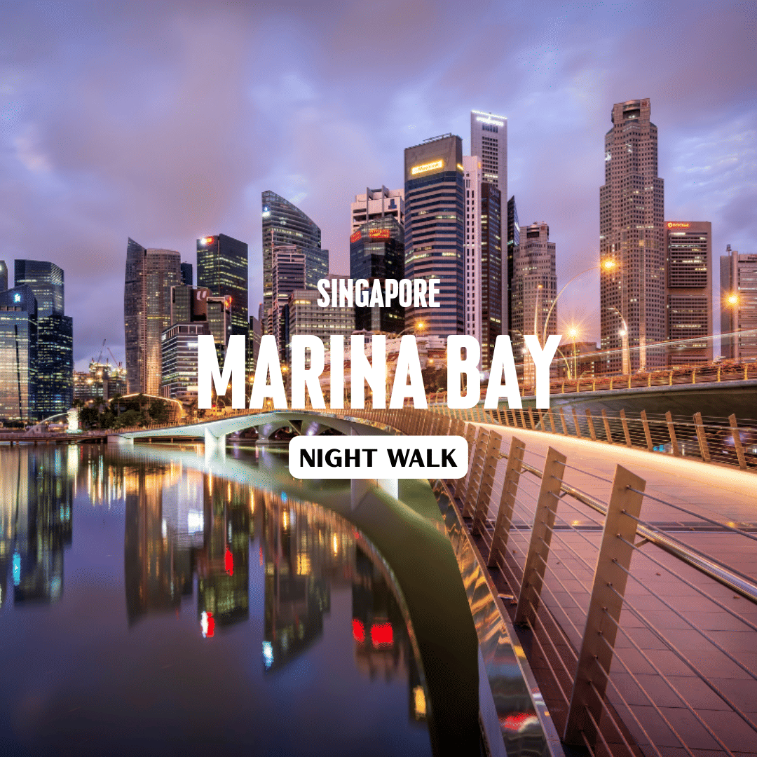 Marina Bay Night Walk: Spectra Show, Garden Rhapsody & Satay Delights ...