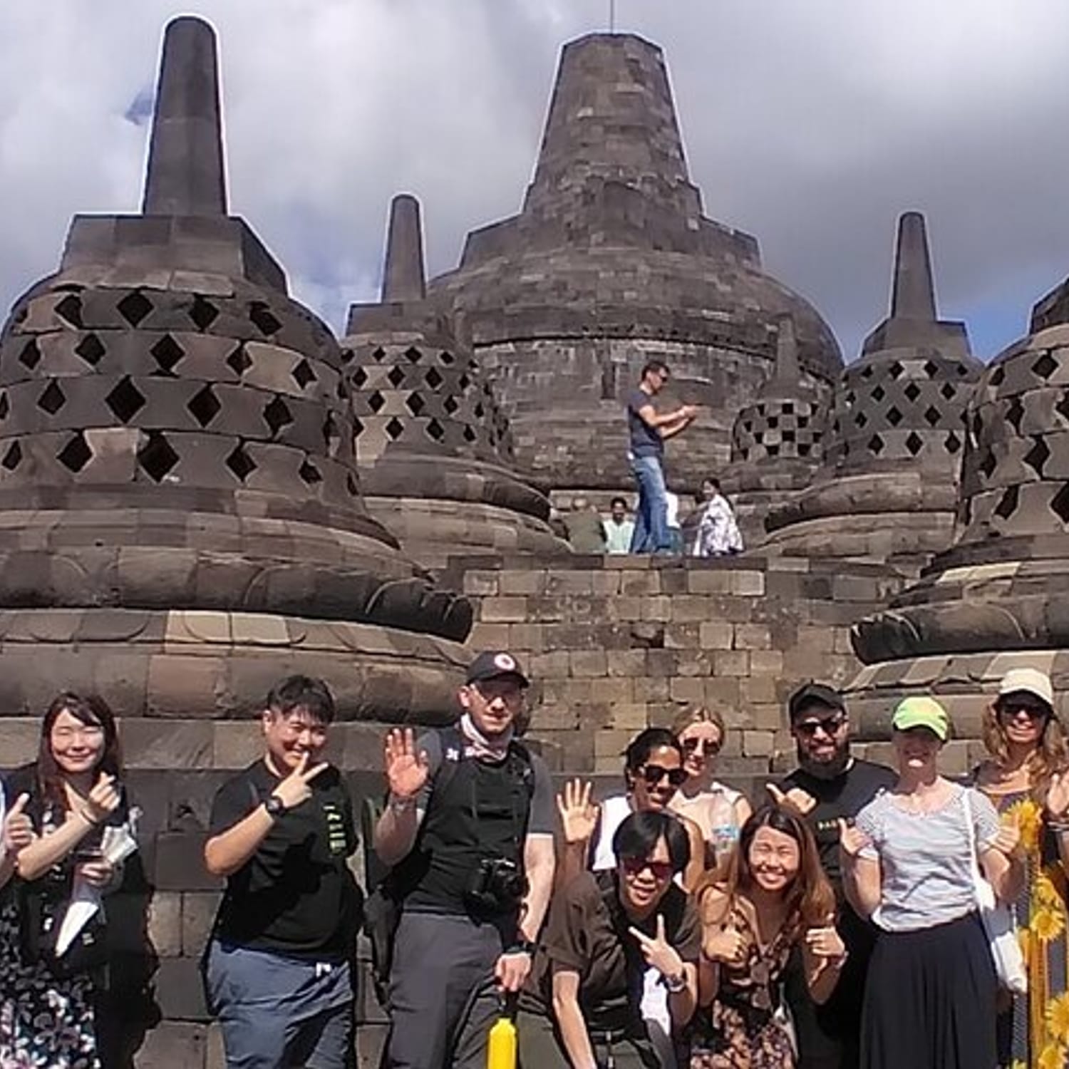 Half day Borobudur temple Climb Up Tour