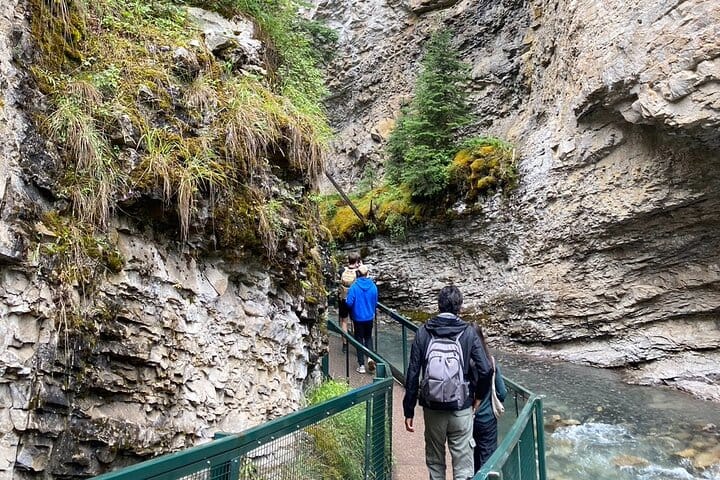 Johnston Canyon, Marble Canyon Icewalk and Banff Town day tour