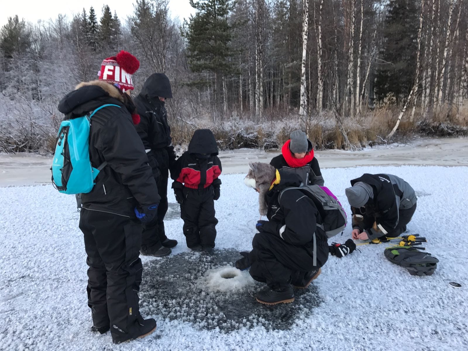 Ice Fishing Experience by Minivan - Visit Rovaniemi