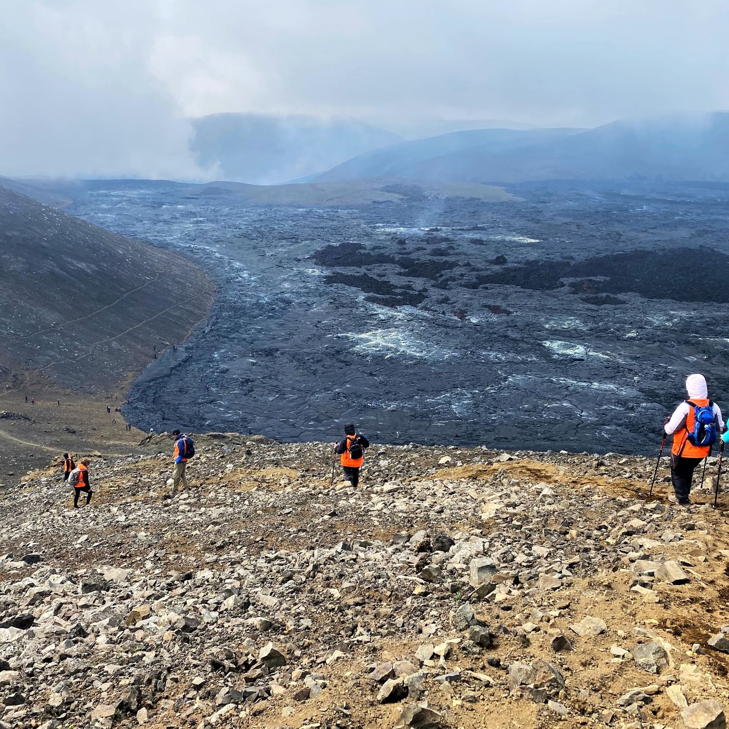 Hike to Volcanic Eruption Sites & Reykjanes Tour
