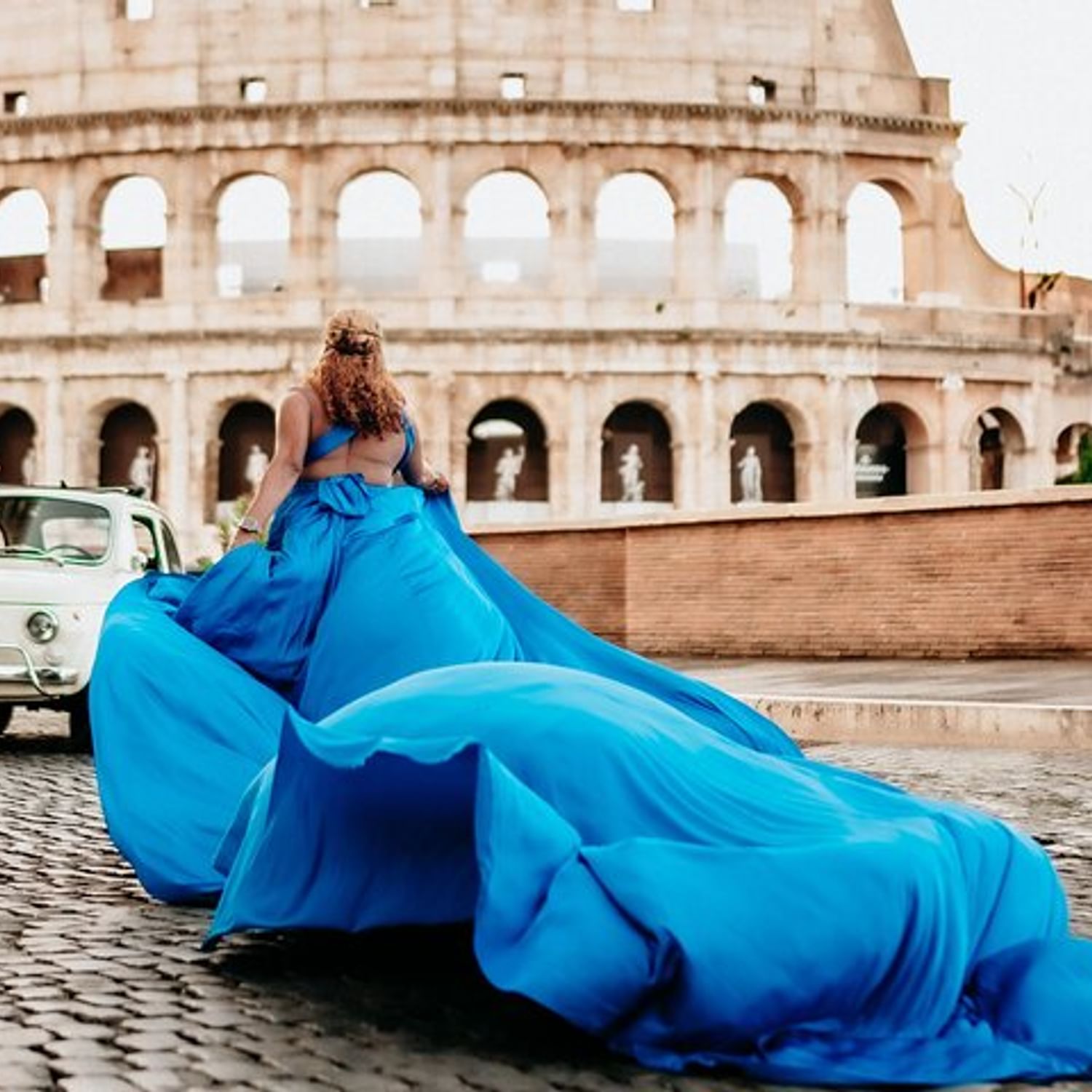 Rome Fiat 500 Tour With Photoshoot