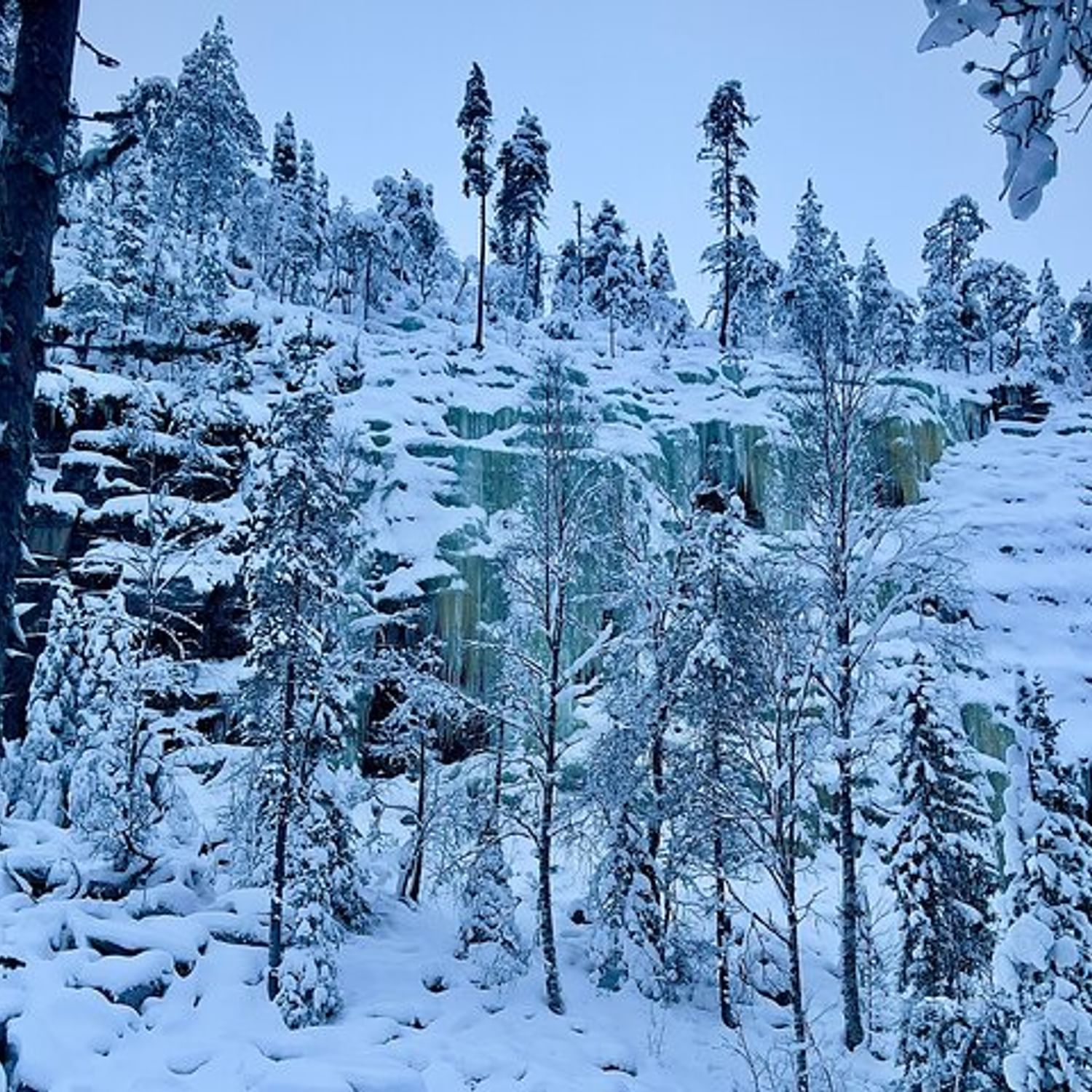 Korouoma Frozen Waterfalls Hiking Tour