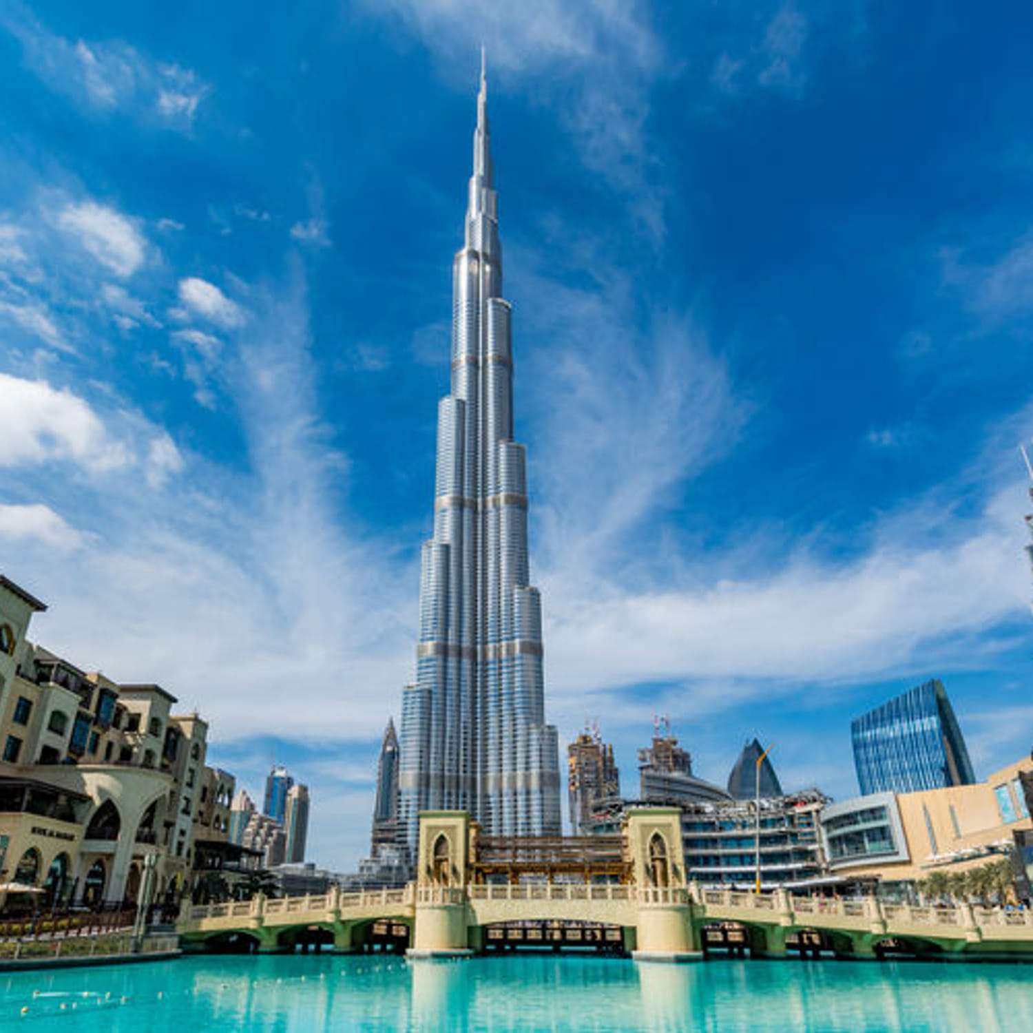 At the top of Burj Khalifa