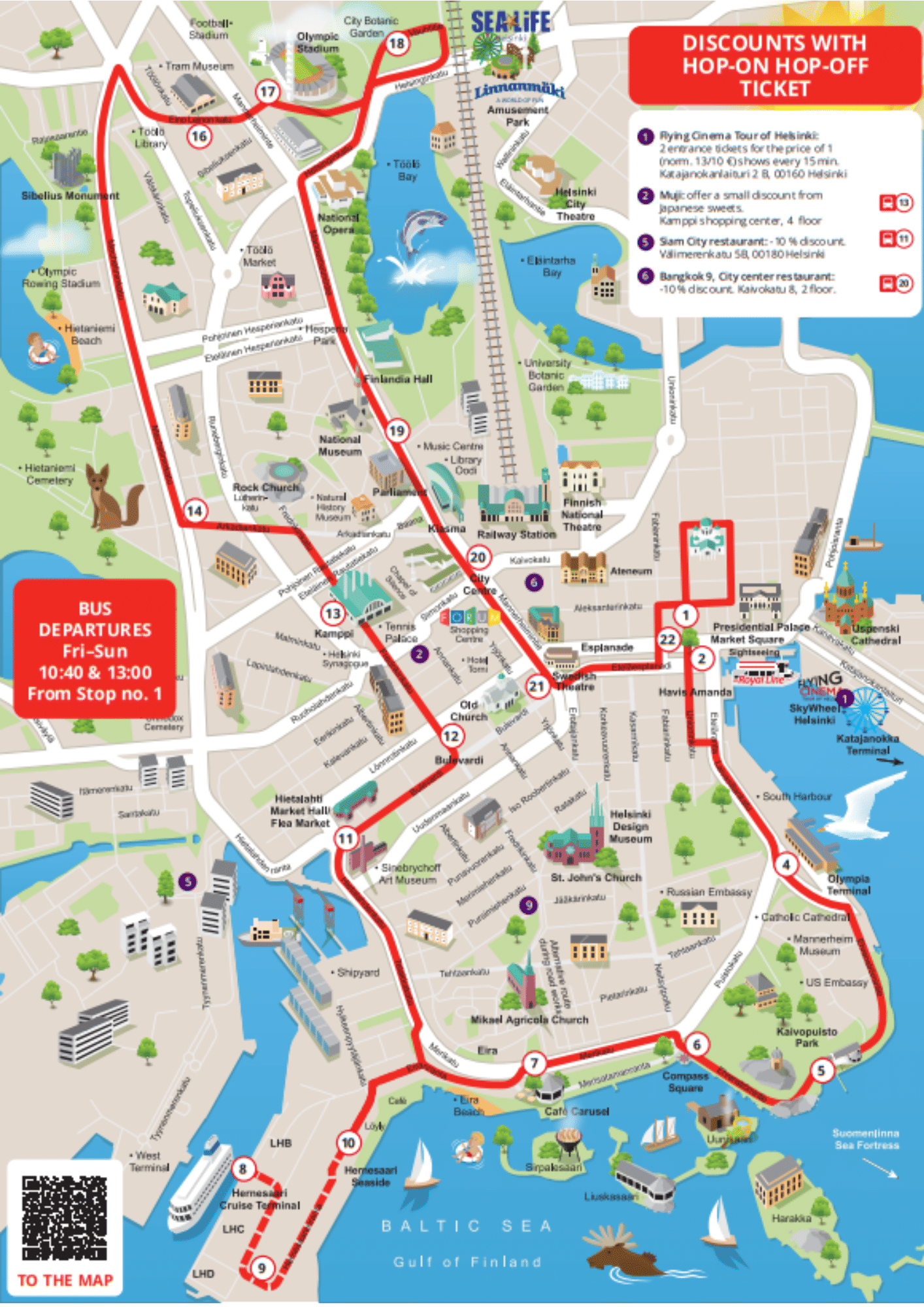 Hop-on Hop-off City Tour Bus ticket