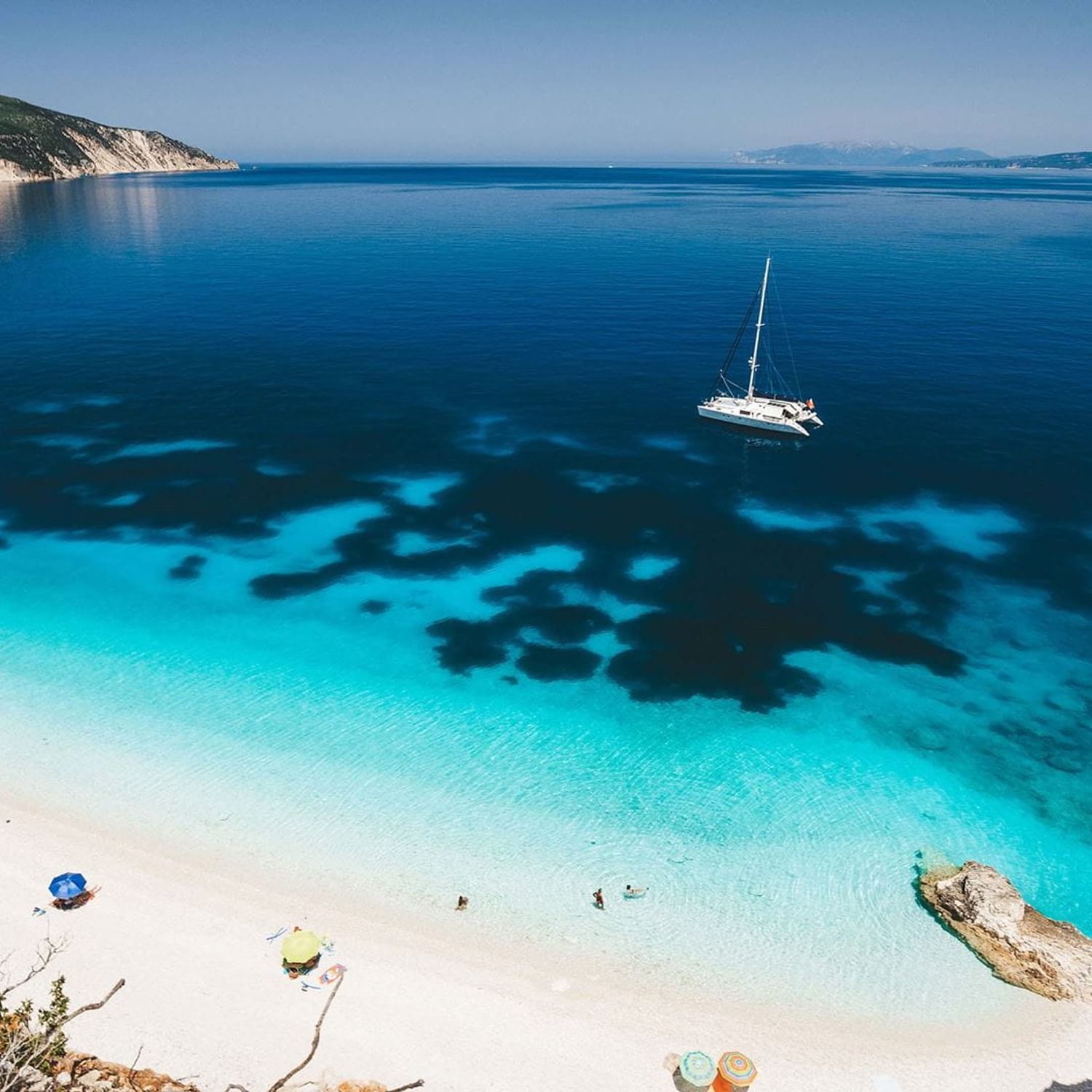 Assos, Fiscardo & Myrtos Beach Swim Stop