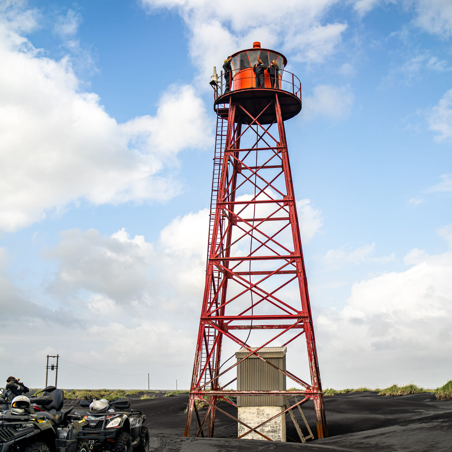 Black Sand Beach & Lighthouse ATV Safari