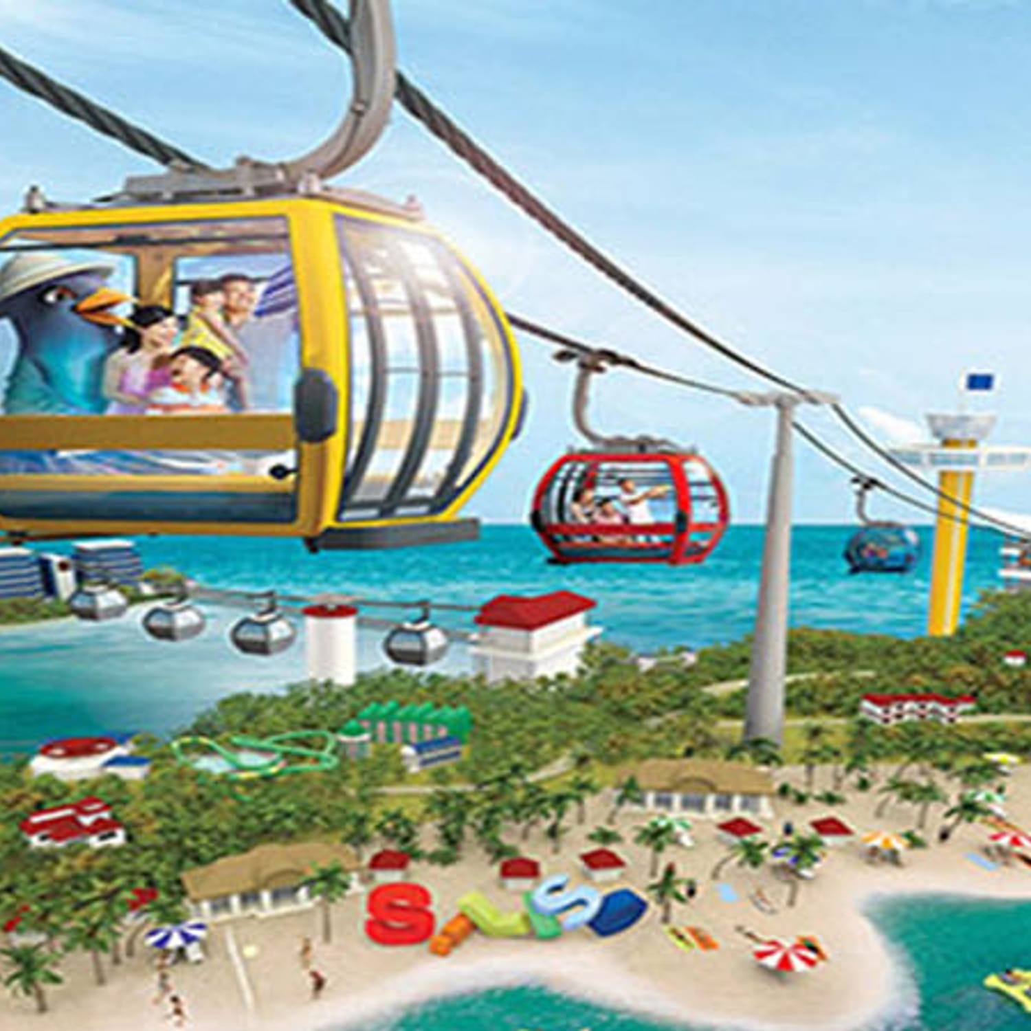 Sentosa Cable Car Ride