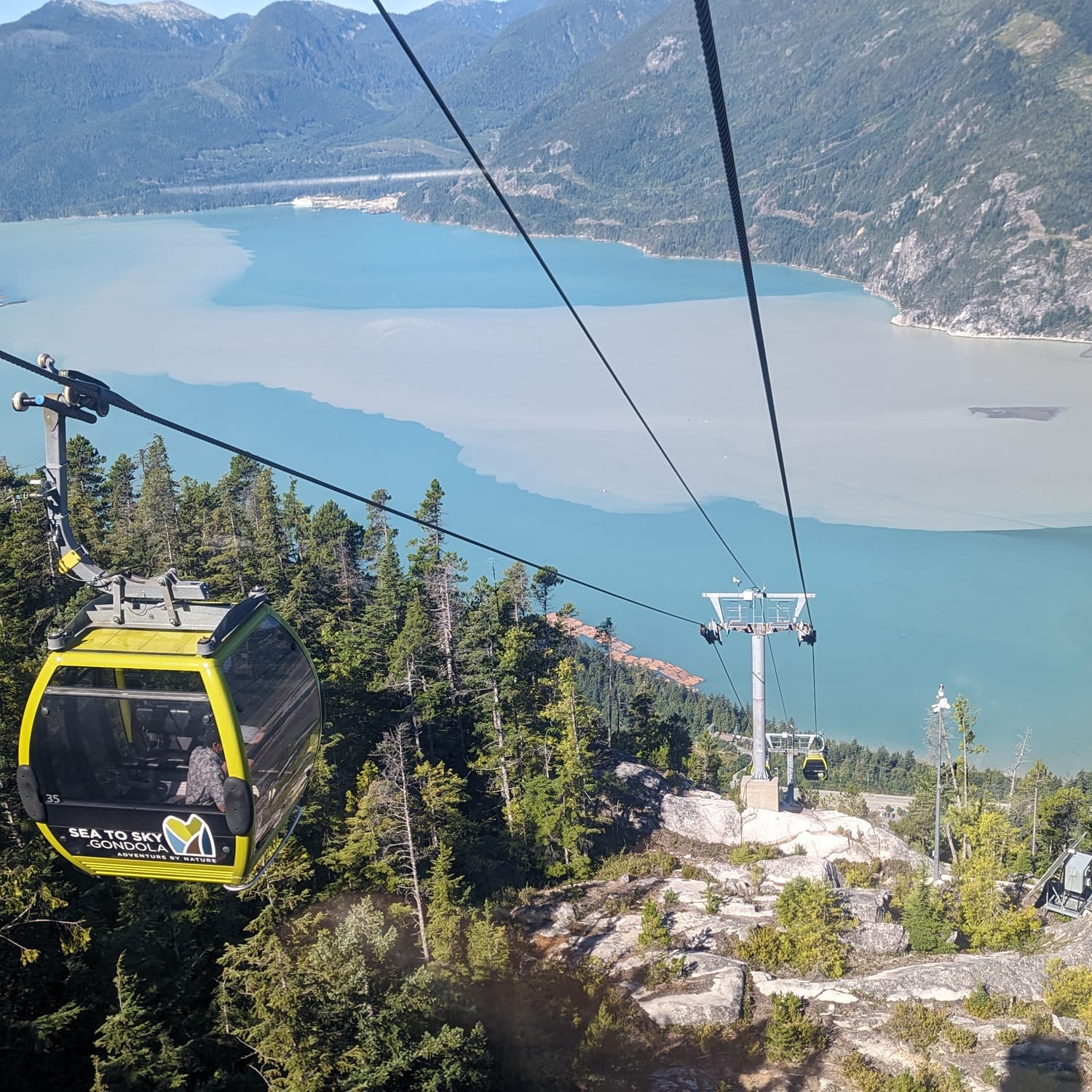 Whistler, Sea to Sky Gondola, Shannon Falls, Brandywine Falls, Green ...
