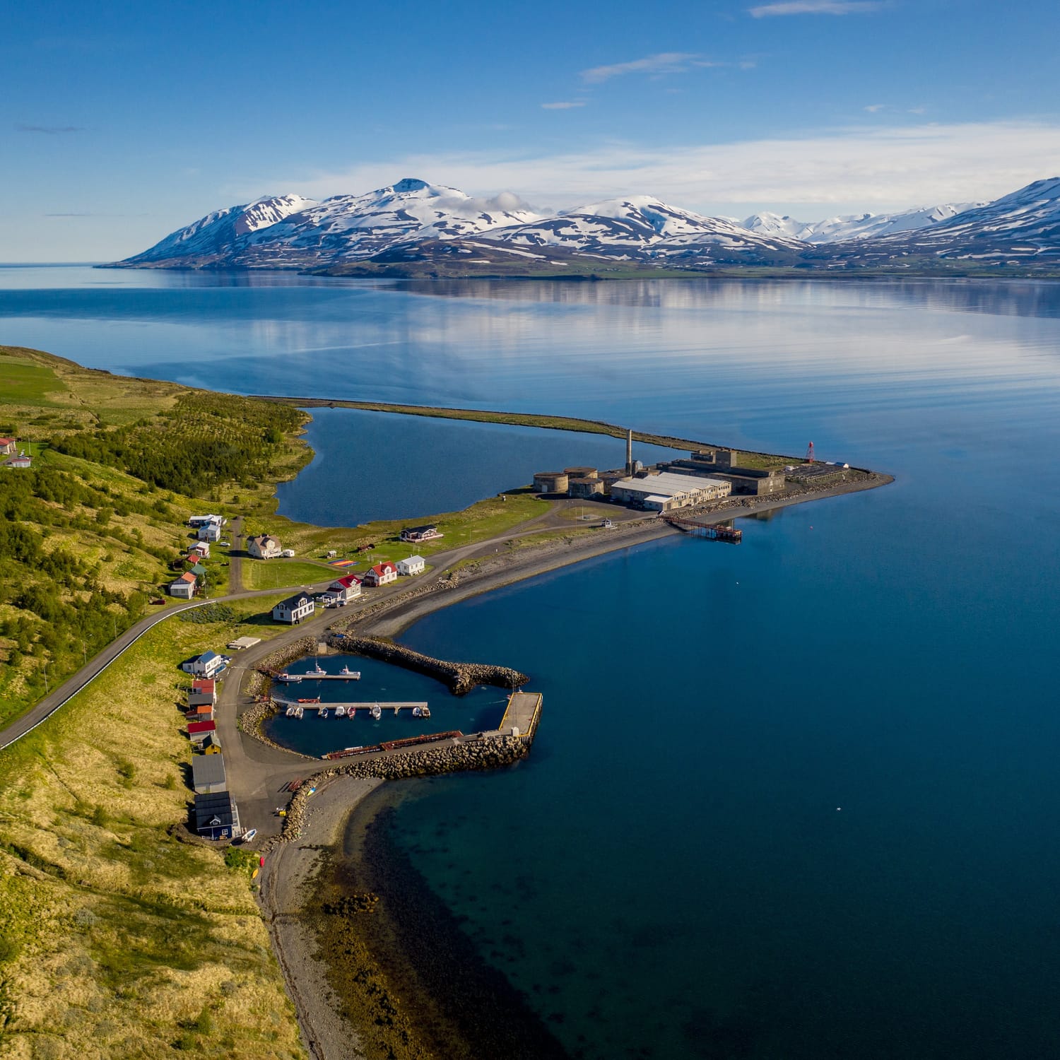 Arctic Coastline and Tröllaskagi (Troll) Peninsula