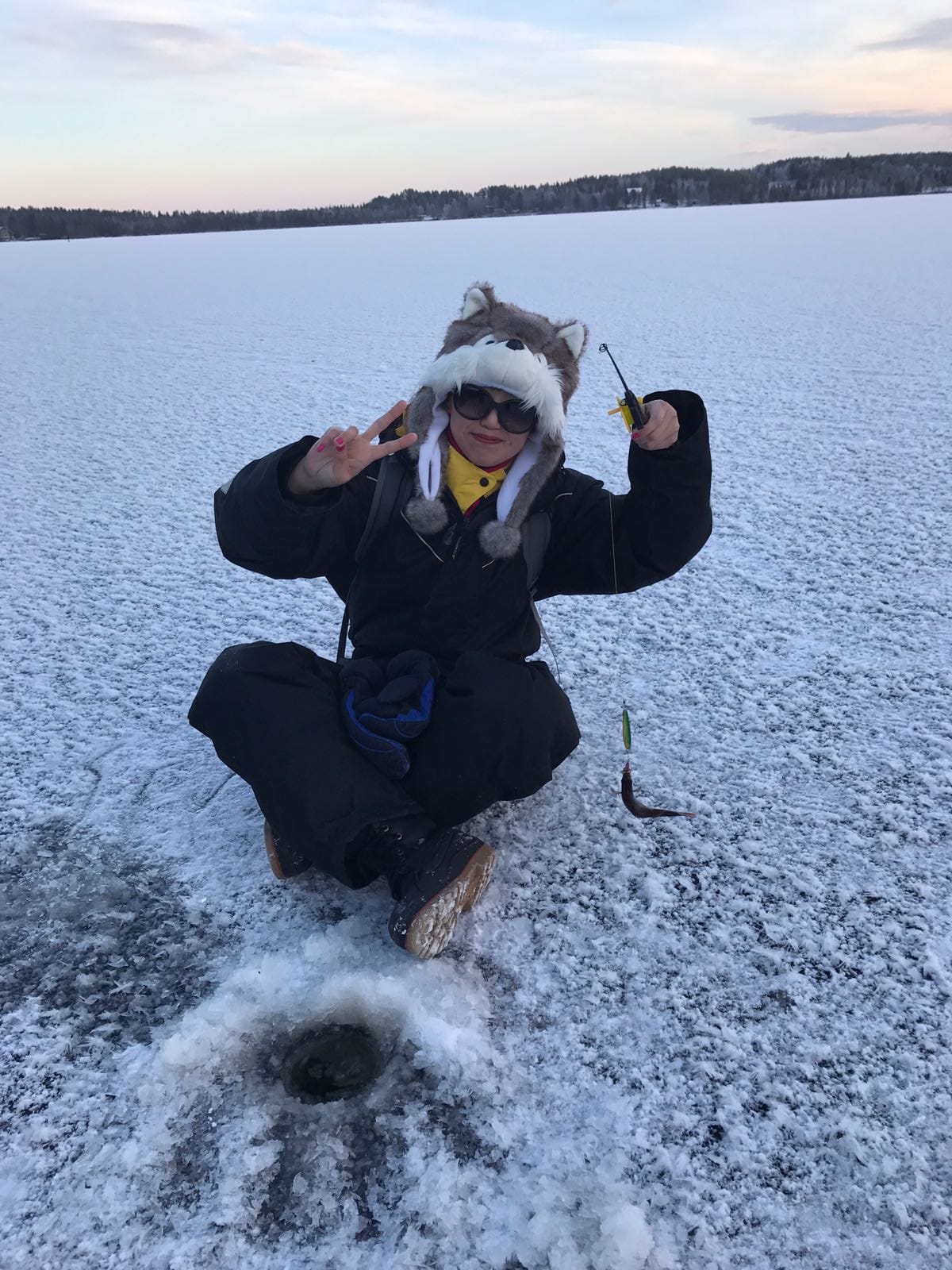 Ice Fishing Experience by Minivan - Visit Rovaniemi
