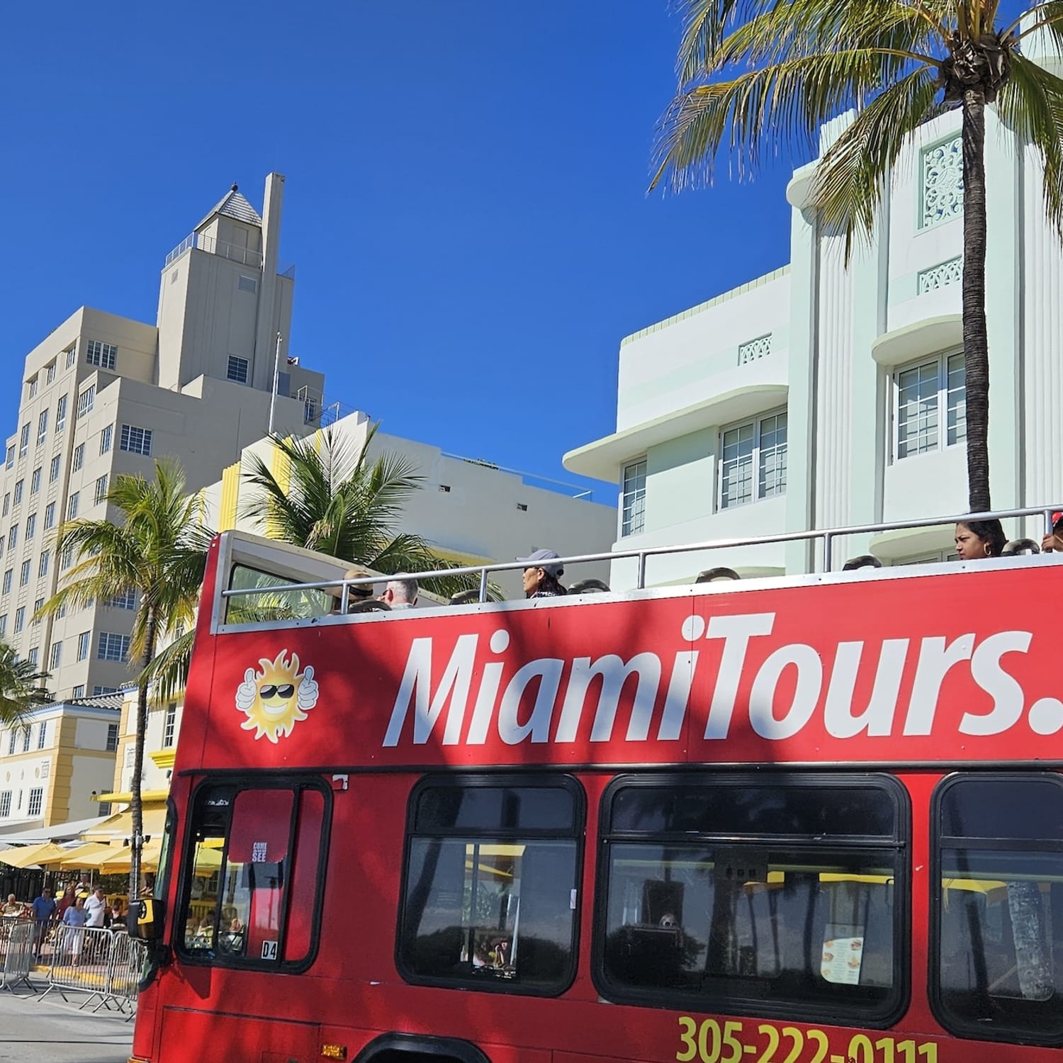 Double Decker Sightseeing Bus Tour of Miami from Bayside Marketplace